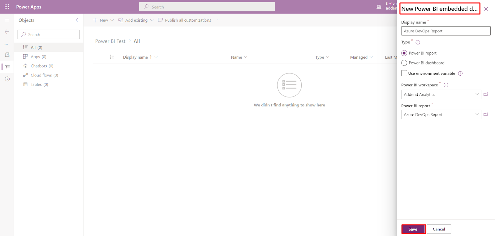 Embedding Power BI report in CRM using Solution | Addend Analytics Embedding Power BI report in CRM using Solution | Addend Analytics