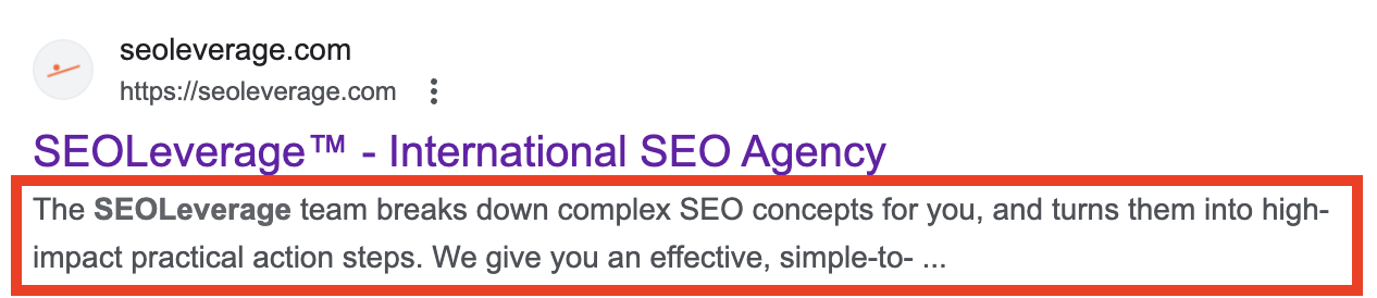 Optimizing Long Meta Descriptions | SEOLeverage Case Study Optimizing Long Meta Descriptions | SEOLeverage Case Study