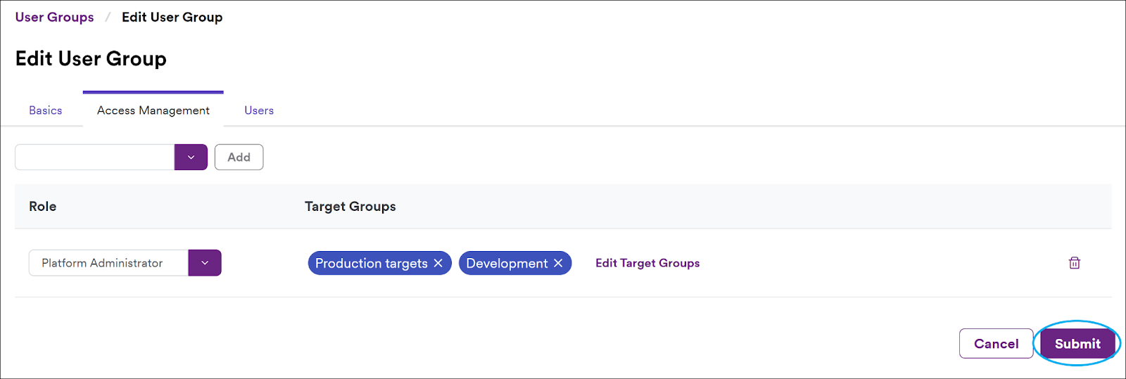 Assigning roles and target groups to users | Acunetix Assigning roles and target groups to users | Acunetix