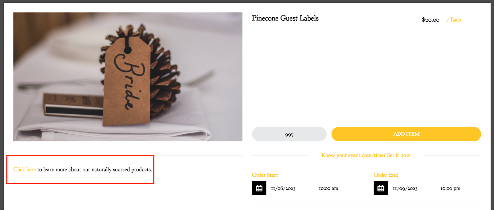 How To Hyperlink Text In Descriptions Tapgoods
