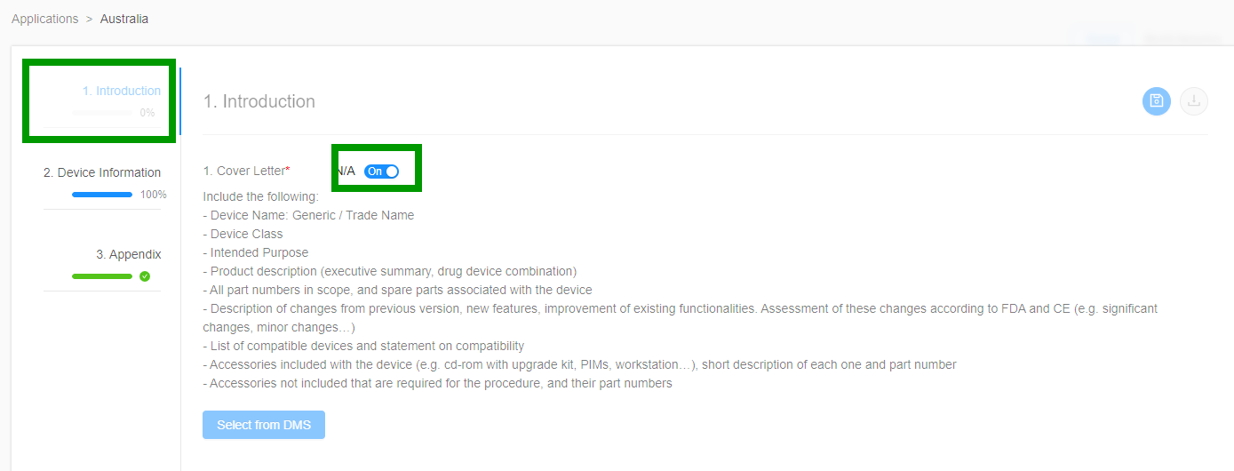 How To Exclude A Question Or A Section From An Application Regdesk
