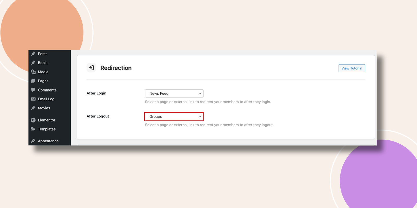 Login/Logout Redirection - Knowledge Base | BuddyBoss Resources Login/Logout Redirection - Knowledge Base | BuddyBoss Resources