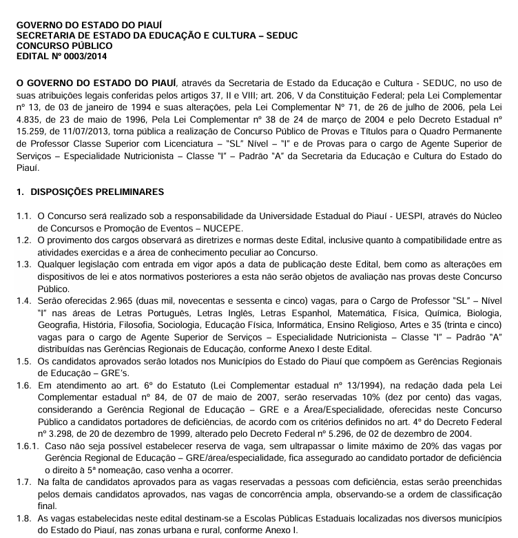 Após 10 Anos Secretário Anuncia Concurso Da Seduc Para Contratação De