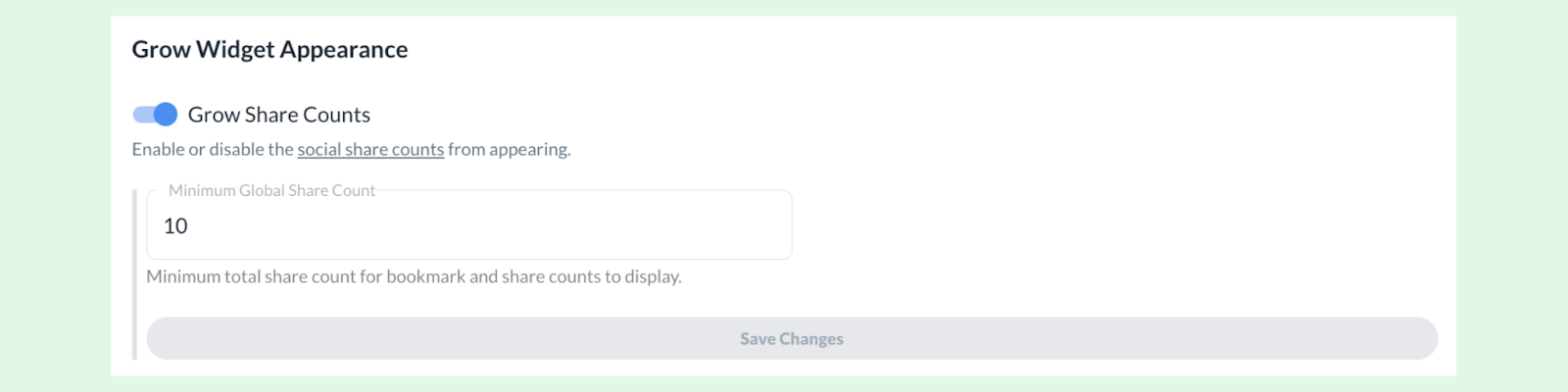 Widget Component Settings – Grow Widget Component Settings – Grow