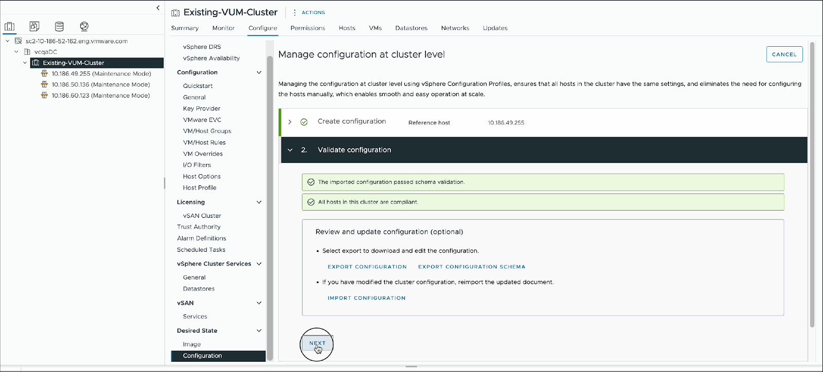 Using vSphere Configuration Profiles in VMware vSphere 8 Update 3 with ... Using vSphere Configuration Profiles in VMware vSphere 8 Update 3 with ...