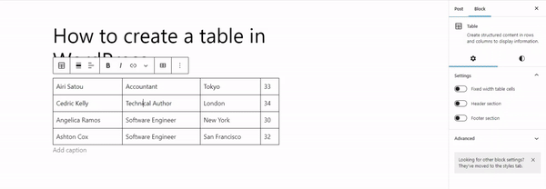 3 Easy Methods To Create A Table In Wordpress