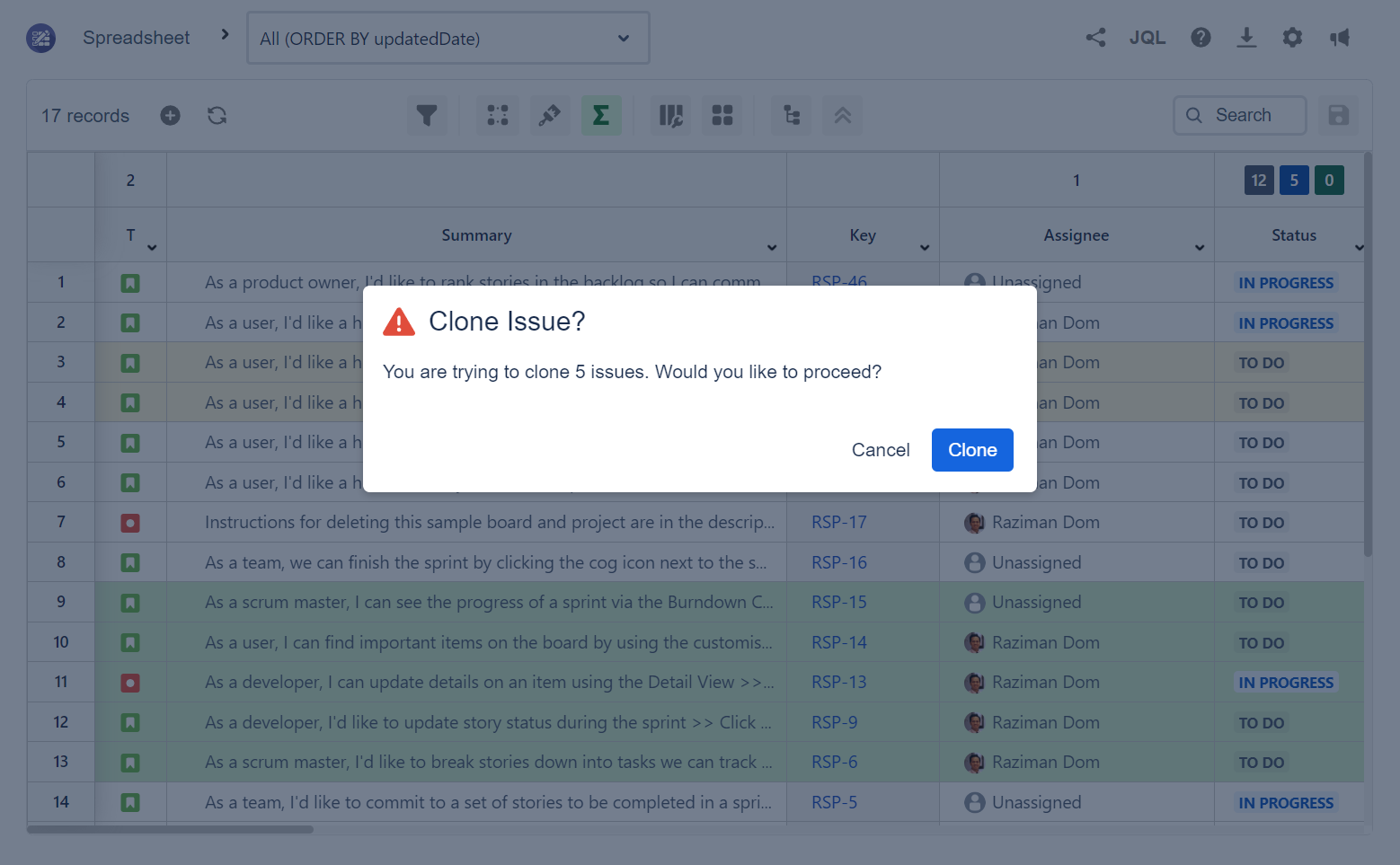 Discover Jira Bulk Clone, a new feature in the Excel-like Bulk Issue ... Discover Jira Bulk Clone, a new feature in the Excel-like Bulk Issue ...