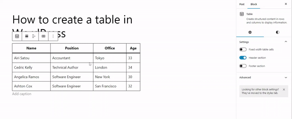 3 Easy Methods To Create A Table In Wordpress